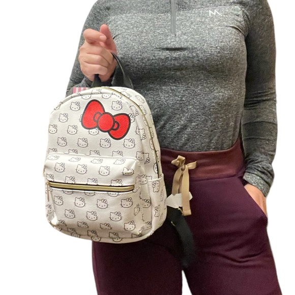 Hello Kitty | Bags | Hello Kitty Mini Backpack White | Poshmark
